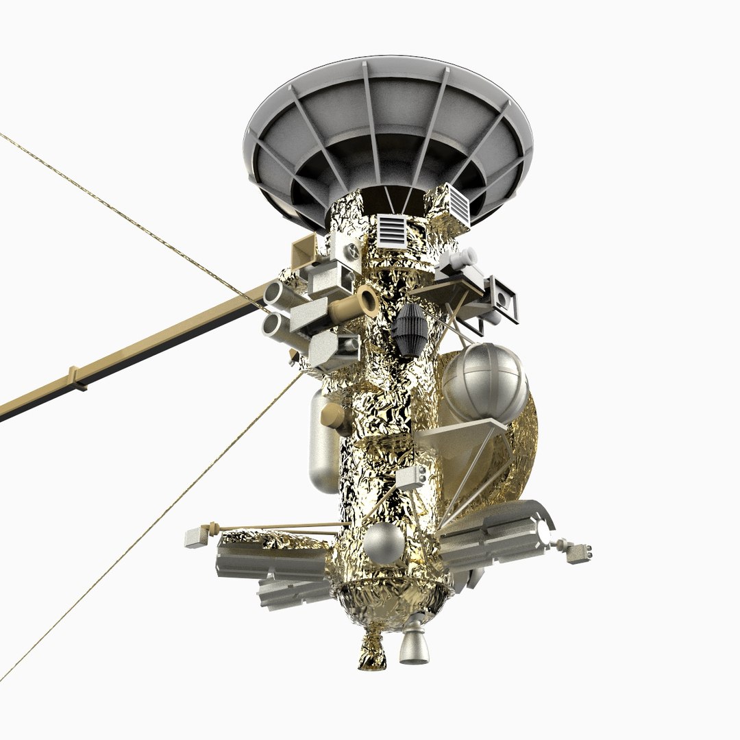 Space Spacecraft Cassini Huygens 3d Model