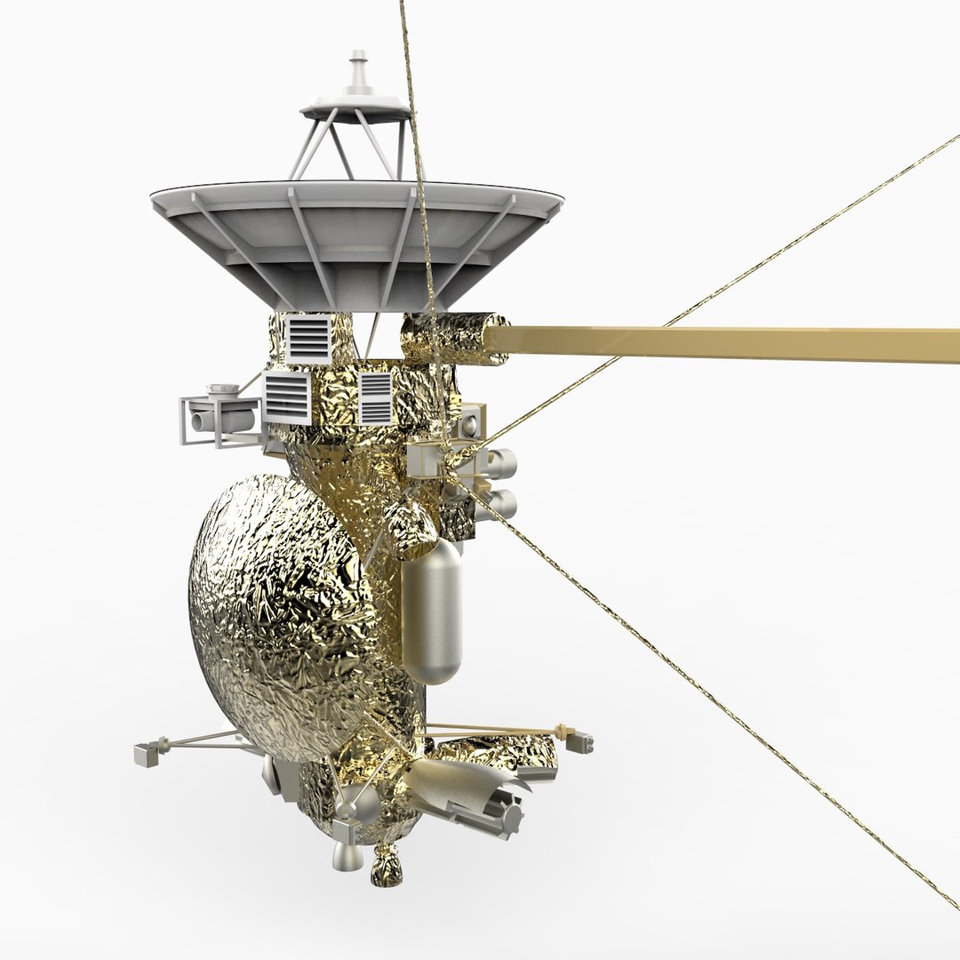 Space Spacecraft Cassini Huygens 3d Model