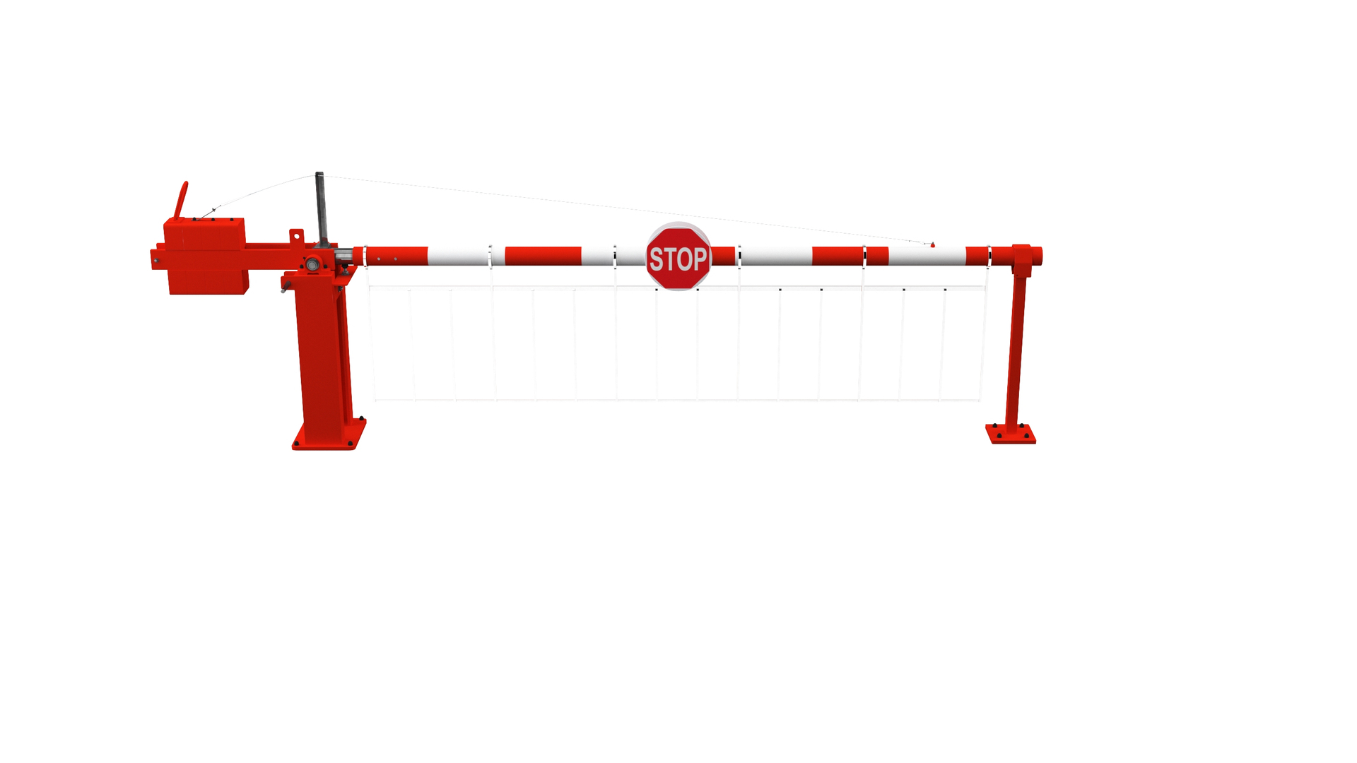 3D Traffic Barrier Model - TurboSquid 2379349