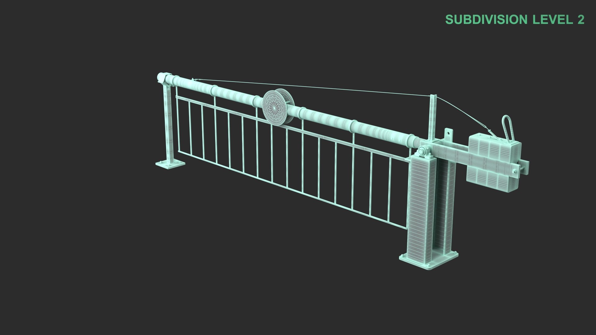 3D Traffic Barrier Model - TurboSquid 2379349