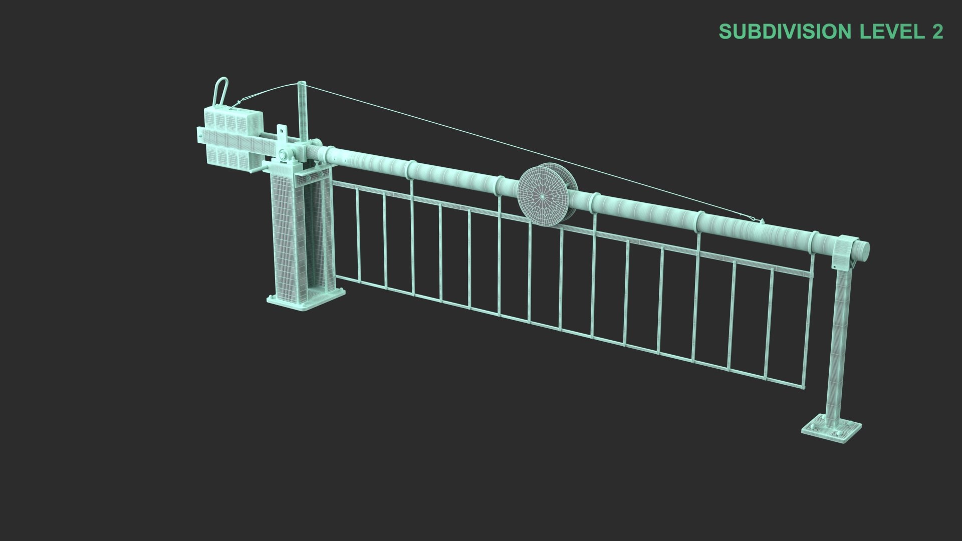 3D Traffic Barrier Model - TurboSquid 2379349