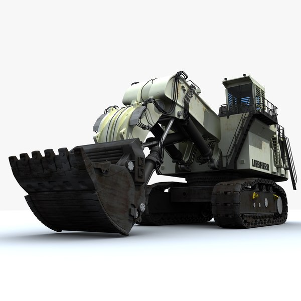 modelo 3d Liebherr R9800 - TurboSquid 704960