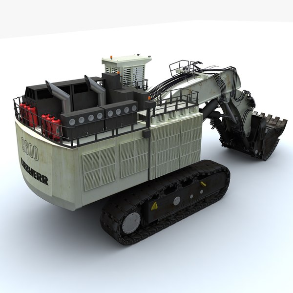 modelo 3d Liebherr R9800 - TurboSquid 704960