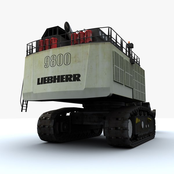 modelo 3d Liebherr R9800 - TurboSquid 704960