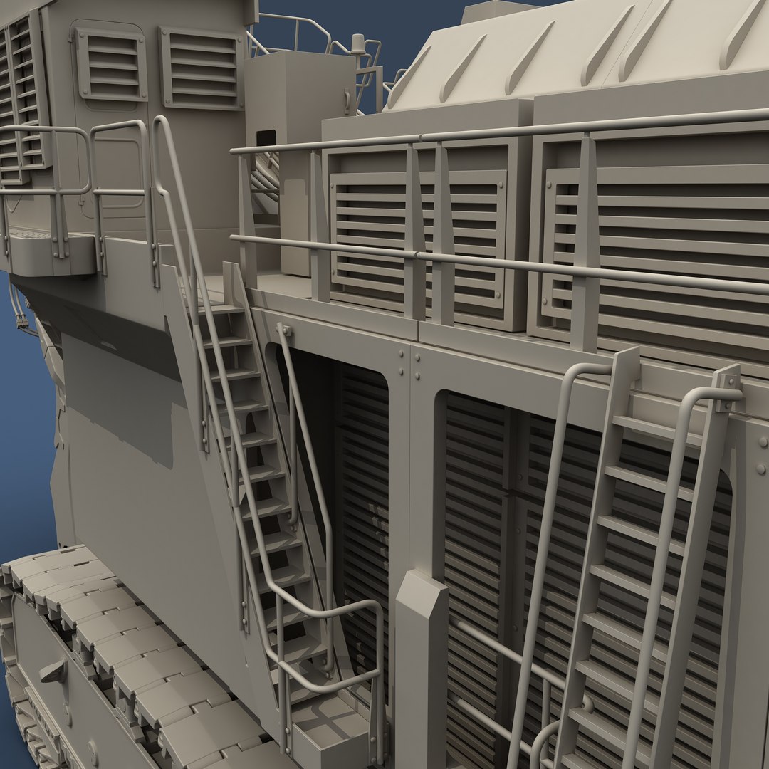 Liebherr R9800 3d Model