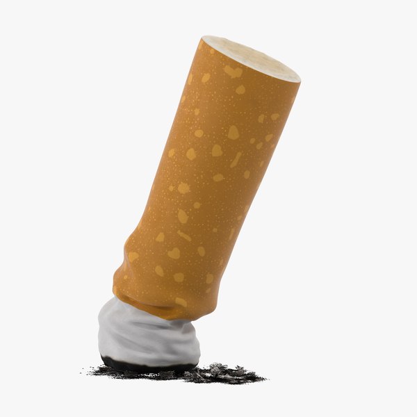 3d snuffed cigarette