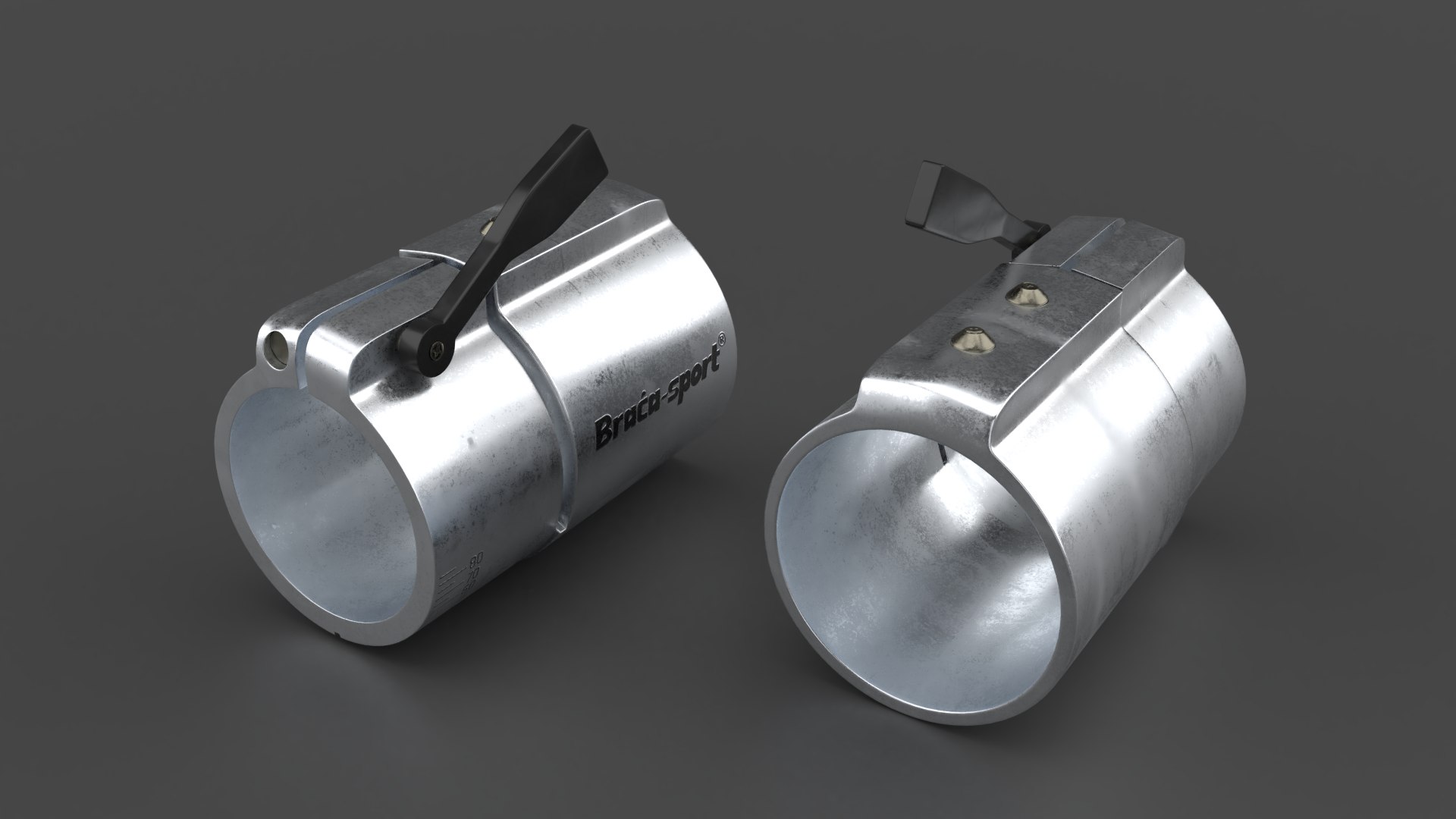 3D Model Paddle Braca Canoe Uni Extra Wide Carbon - TurboSquid 1938388