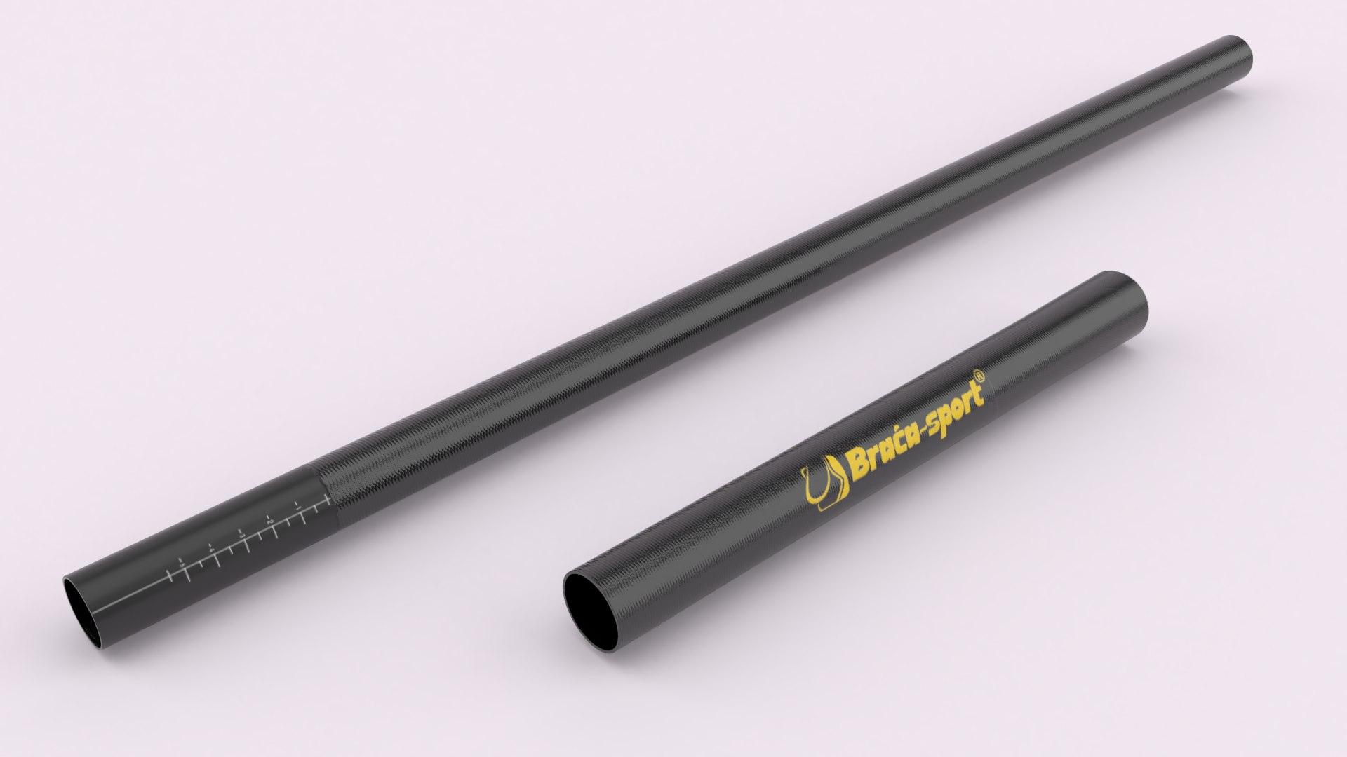 3D Model Paddle Braca Canoe Uni Extra Wide Carbon - TurboSquid 1938388