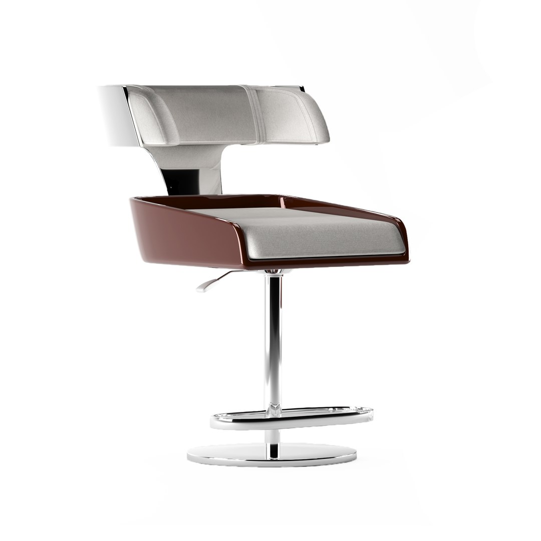 3D Riva Aquarama Stool - TurboSquid 2282983