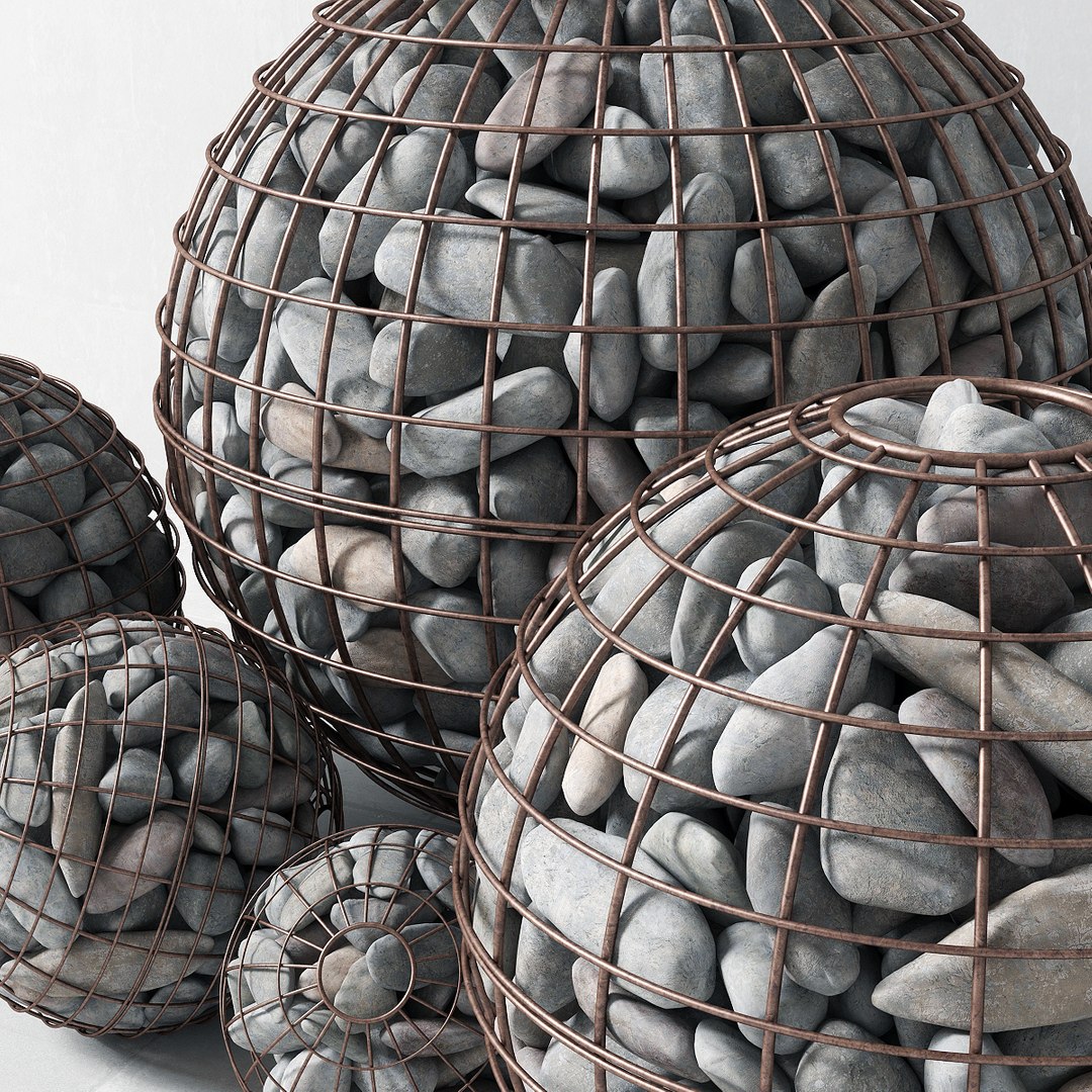 Gabion 3D Model - TurboSquid 1481204