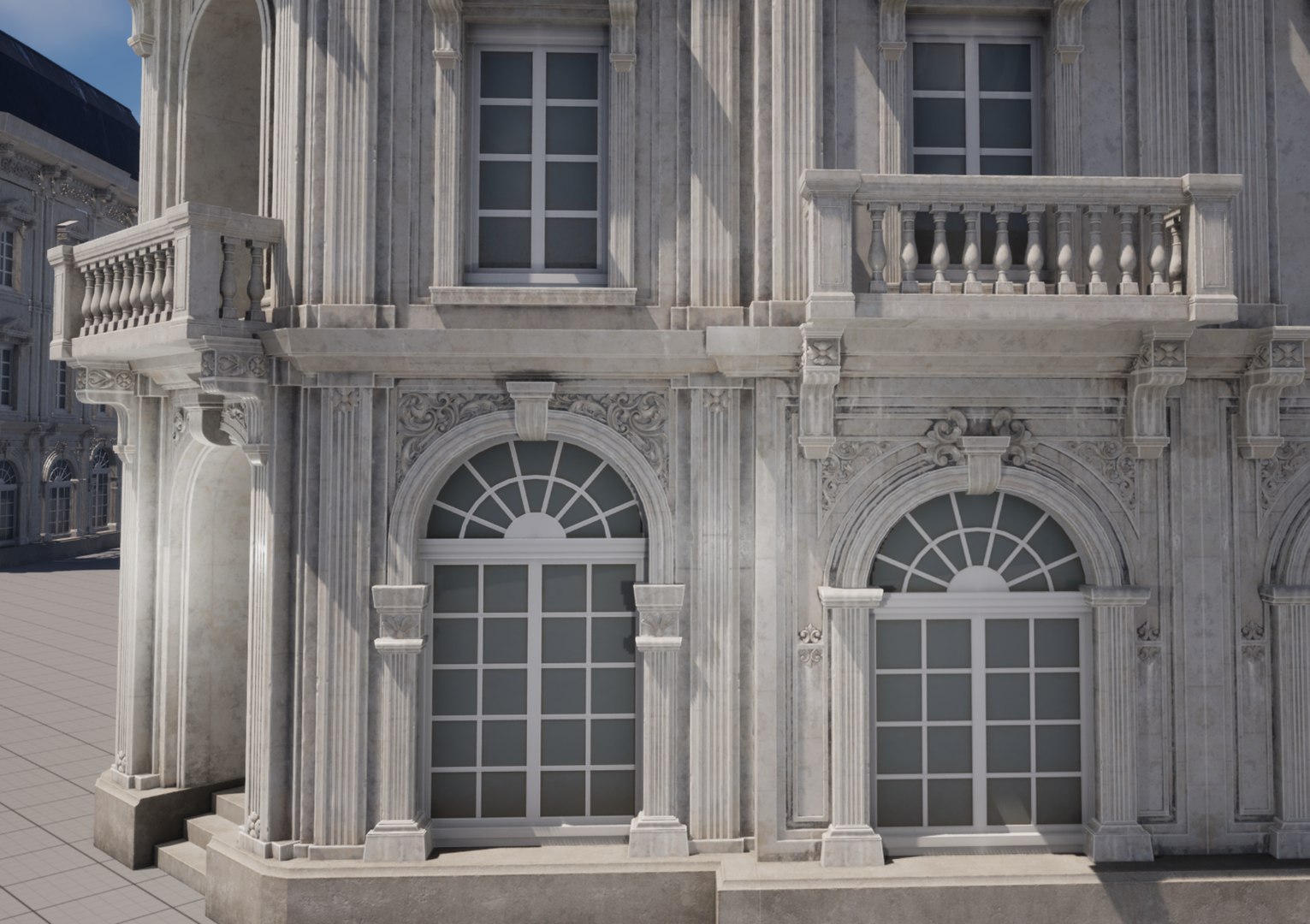 European Building Modular Asset Set UE5 Game 3D Model - TurboSquid 2413736