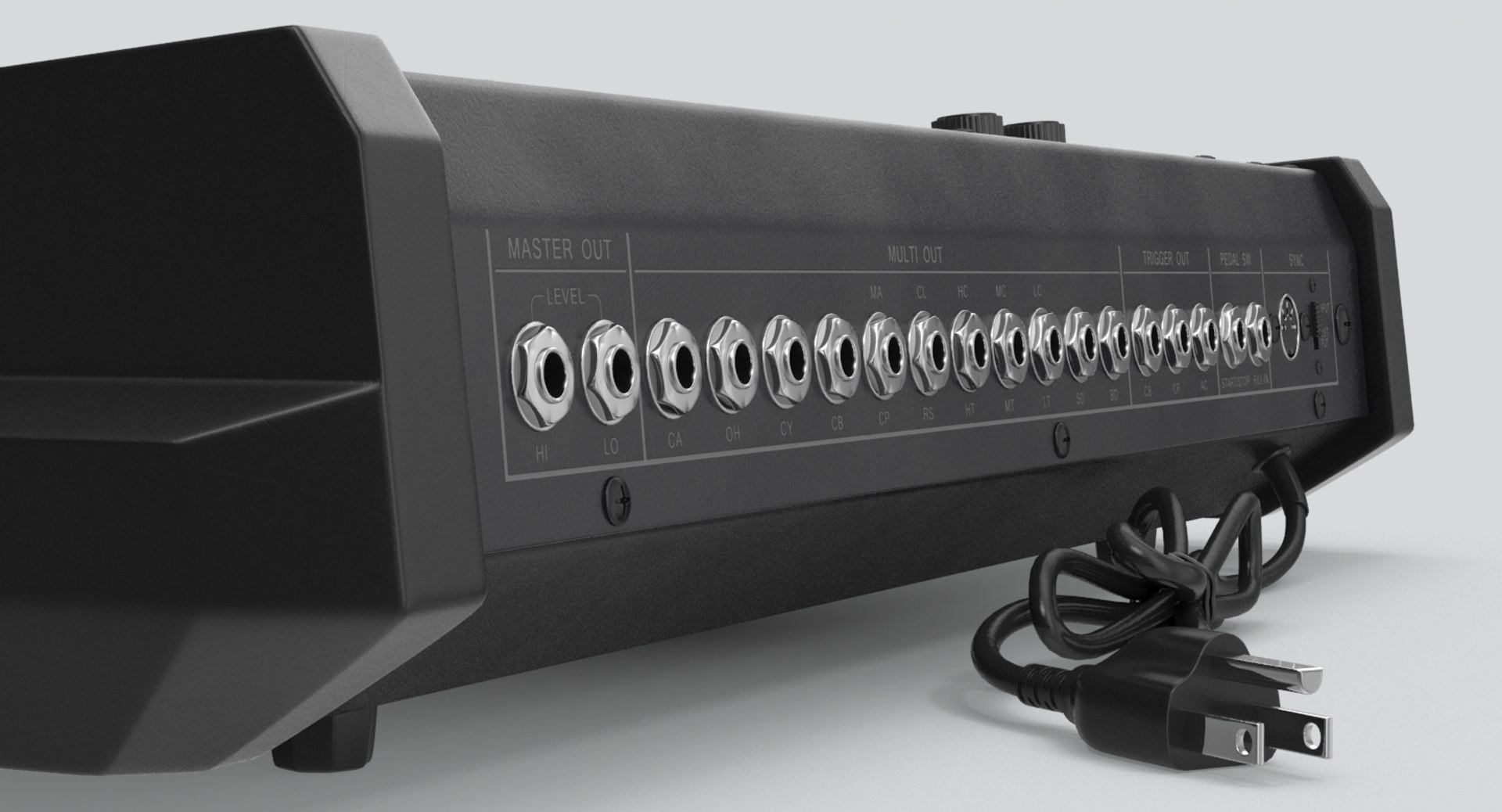 3d Vintage Synth 03 Model