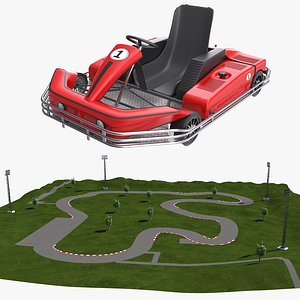 go-kart materials gokart 3ds