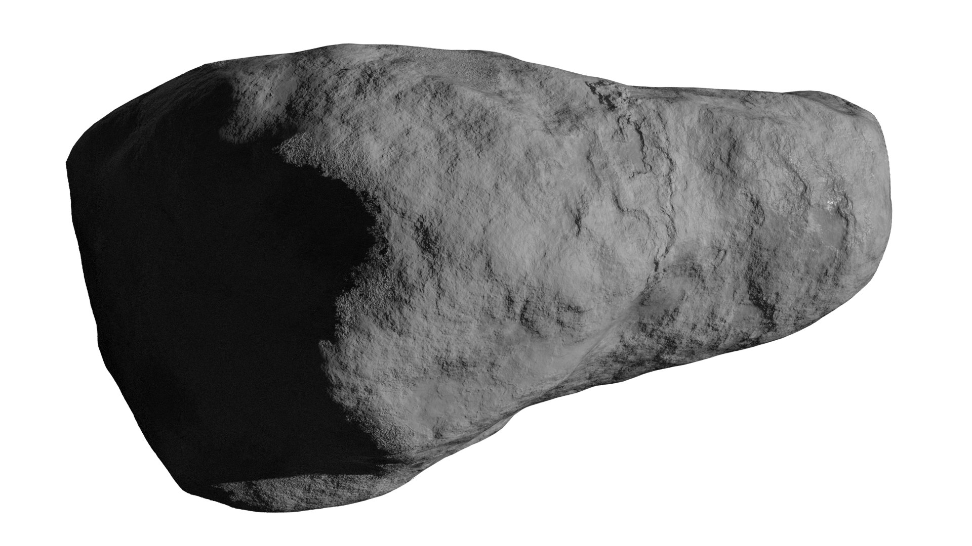 Halleys Comet Nucleus 3D Model - TurboSquid 2312236