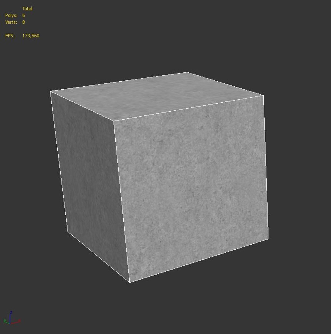 Decorative Concrete 3D Model - TurboSquid 1571531