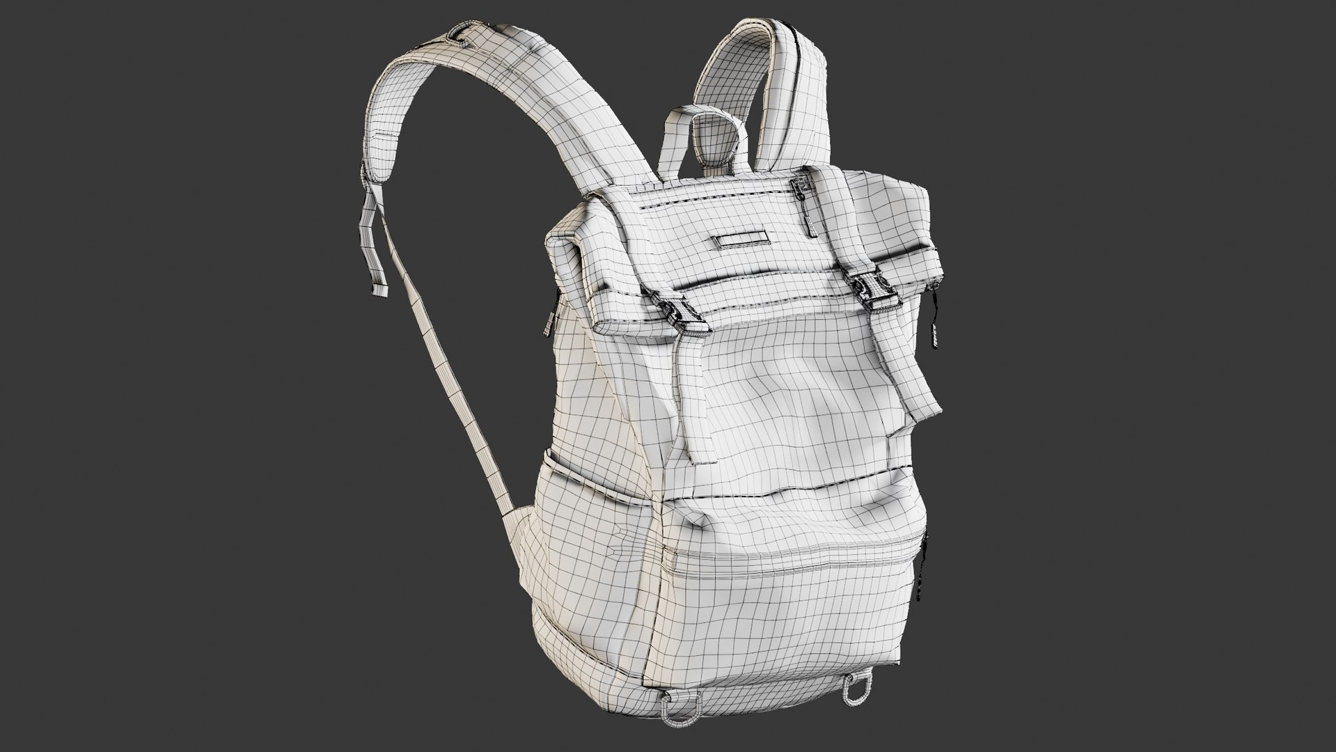 3D Model Mesh Backpack 11 - - TurboSquid 1649849