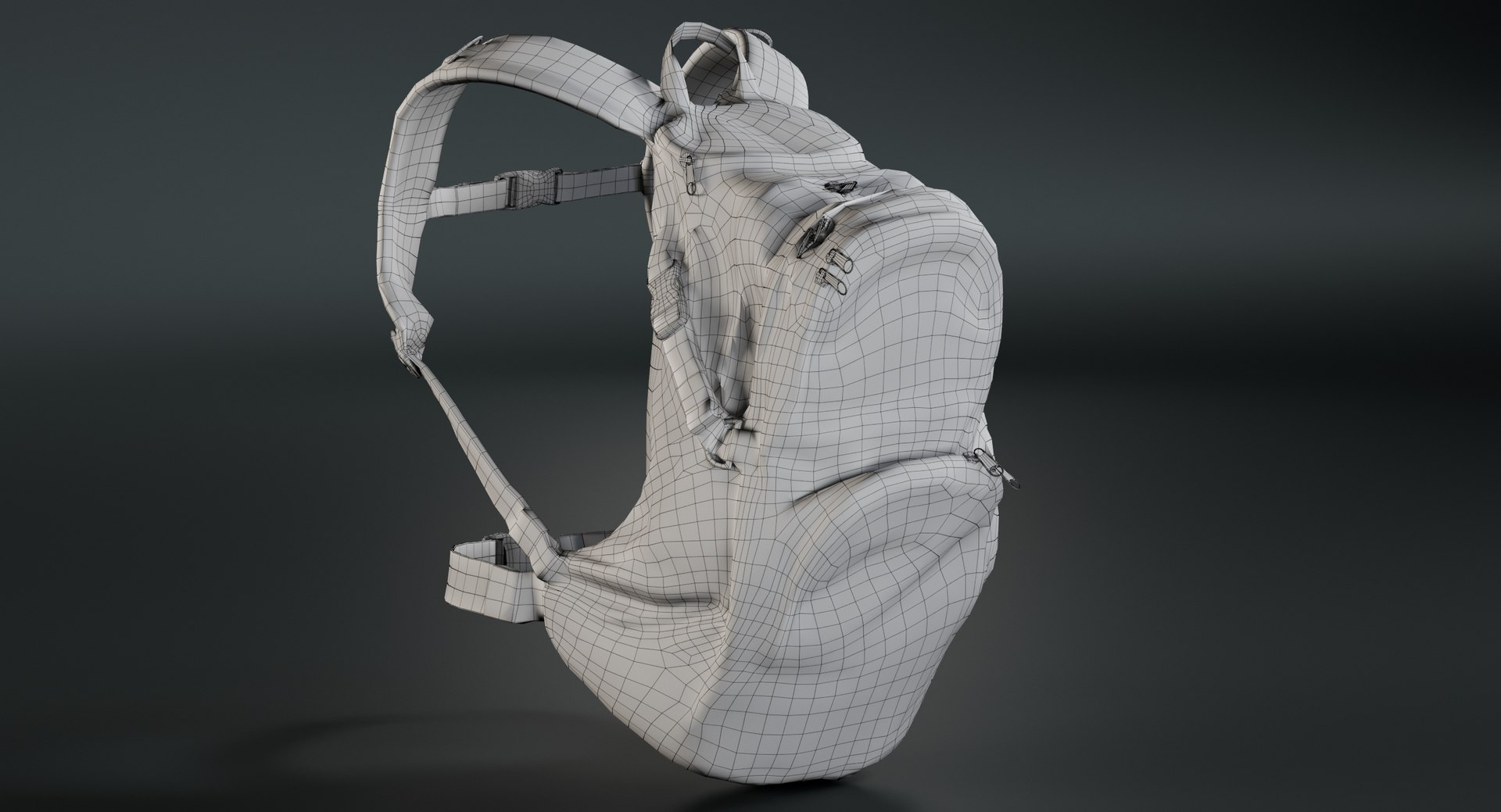 3D model mesh backpack 11 - - TurboSquid 1649849