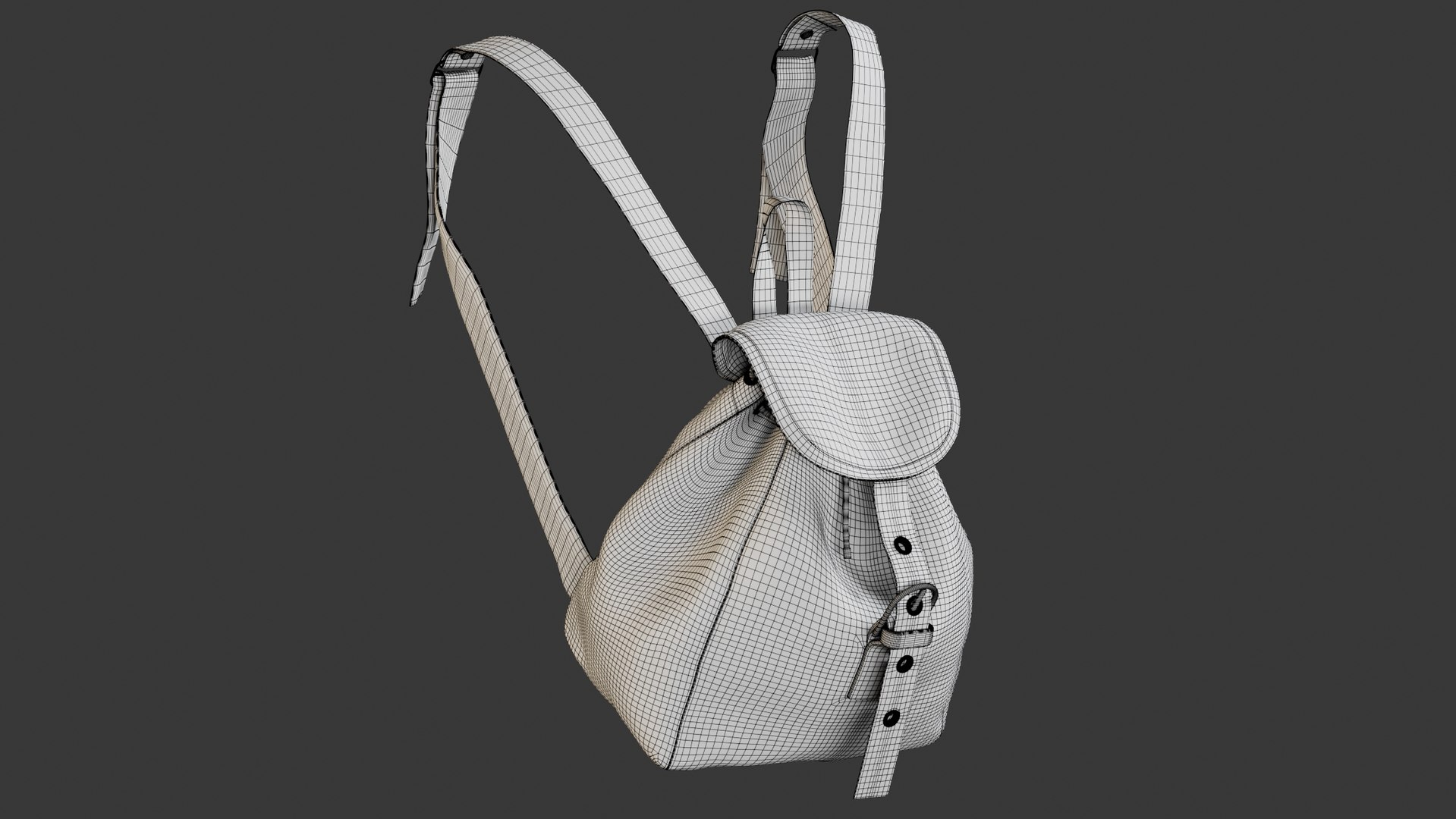 3D model mesh backpack 11 - - TurboSquid 1649849