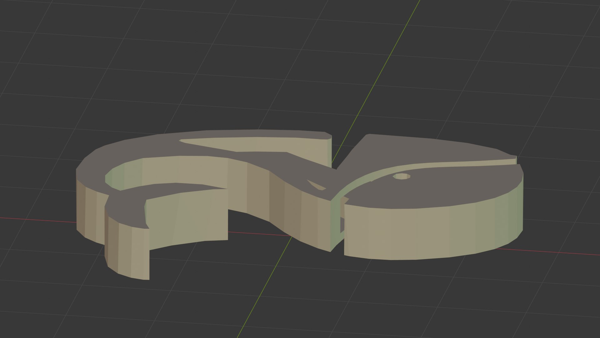 Whale-shaped Tongs Model - TurboSquid 2215653