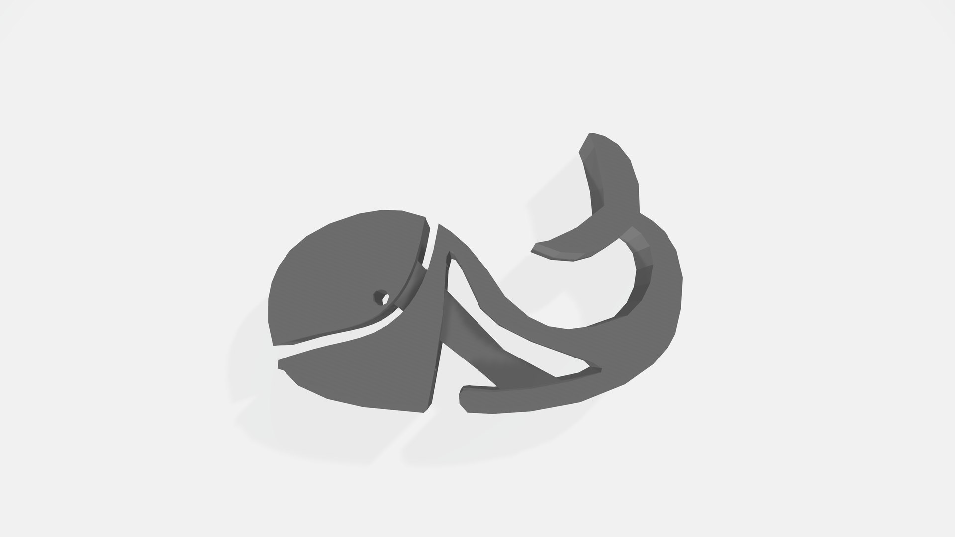 Whale-shaped Tongs Model - TurboSquid 2215653