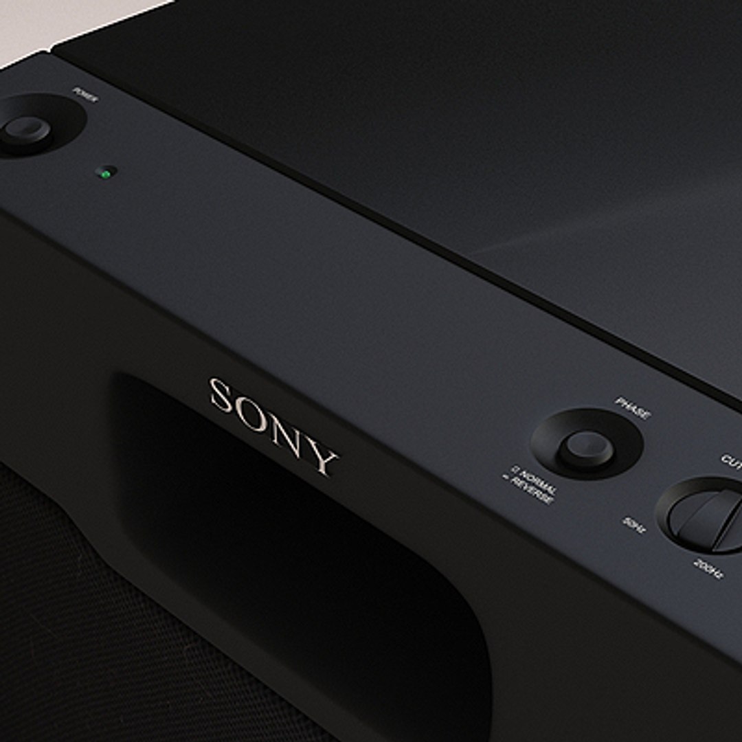 3d sony subwoofer model
