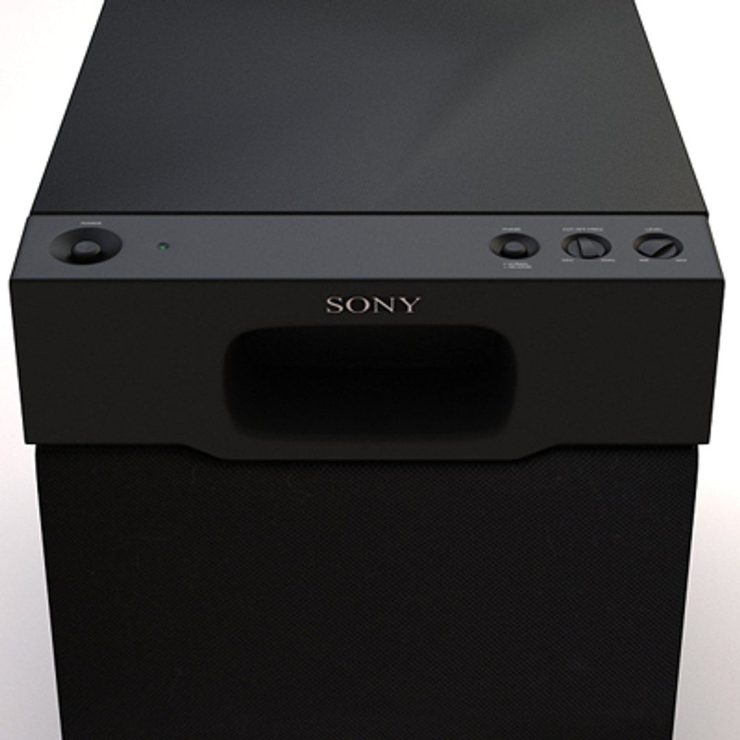 3d sony subwoofer model
