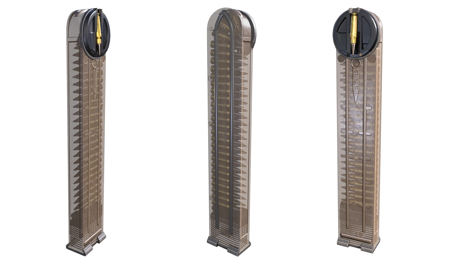 3D fn p90 sa80 grenade - TurboSquid 1519309