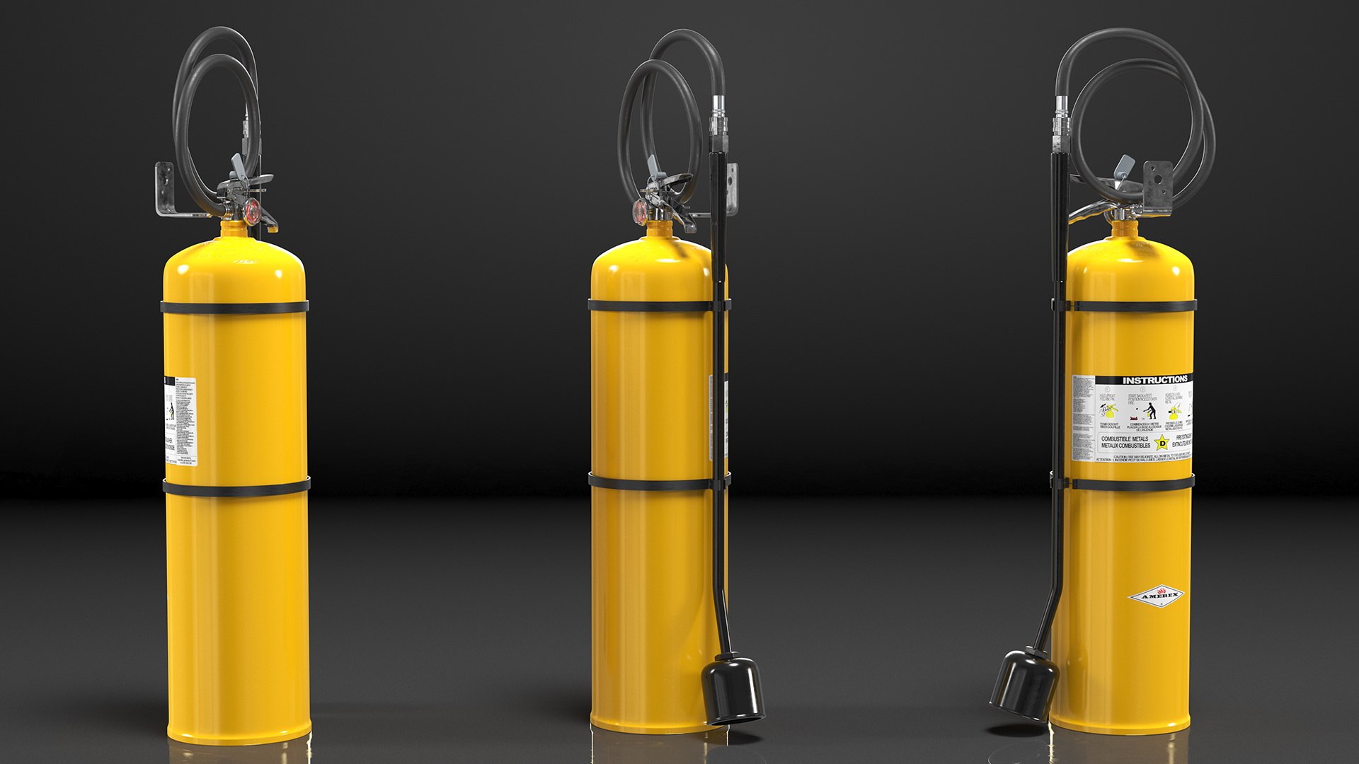 Amerex 12kg class d 3D model - TurboSquid 1689200