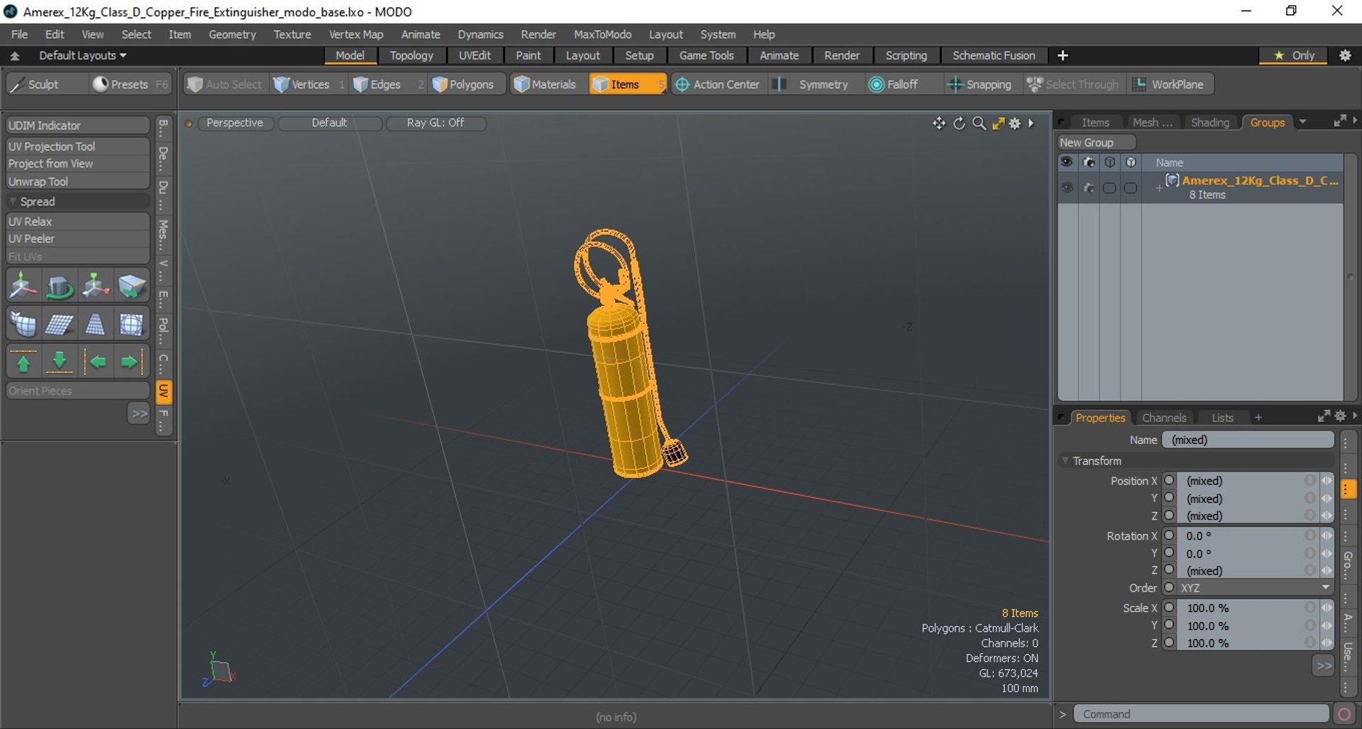 Amerex 12kg class d 3D model - TurboSquid 1689200