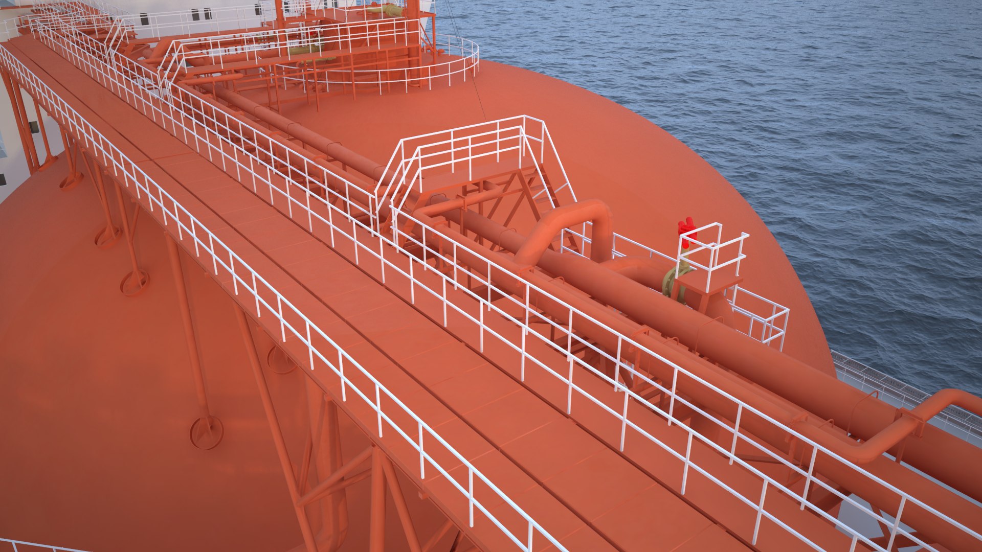 3D LNG Tanker Ship Arctic Discoverer Model - TurboSquid 2037527