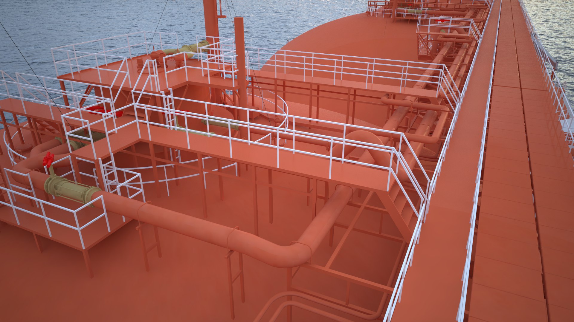 3D LNG Tanker Ship Arctic Discoverer Model - TurboSquid 2037527