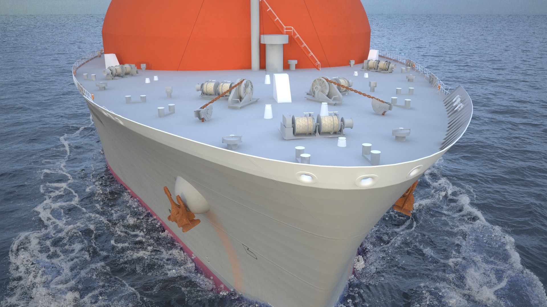3D LNG Tanker Ship Arctic Discoverer Model - TurboSquid 2037527