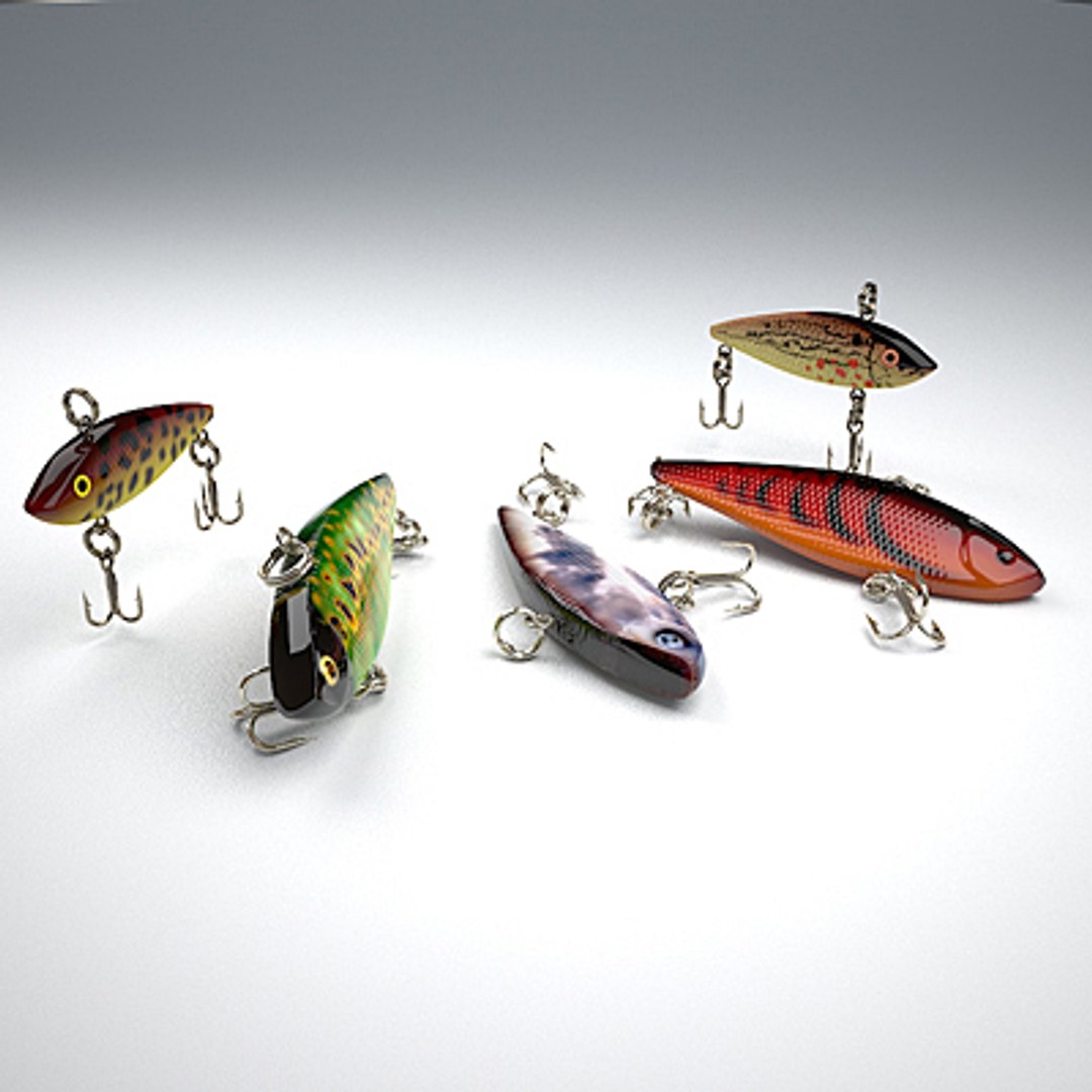 Fishing Lure 3d Model