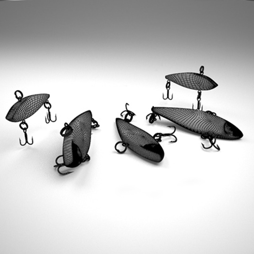 Fishing Lure 3d Model