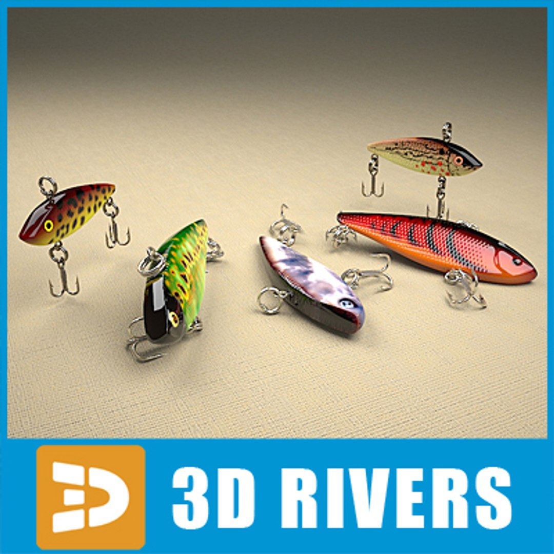 Fishing Lure 3d Model