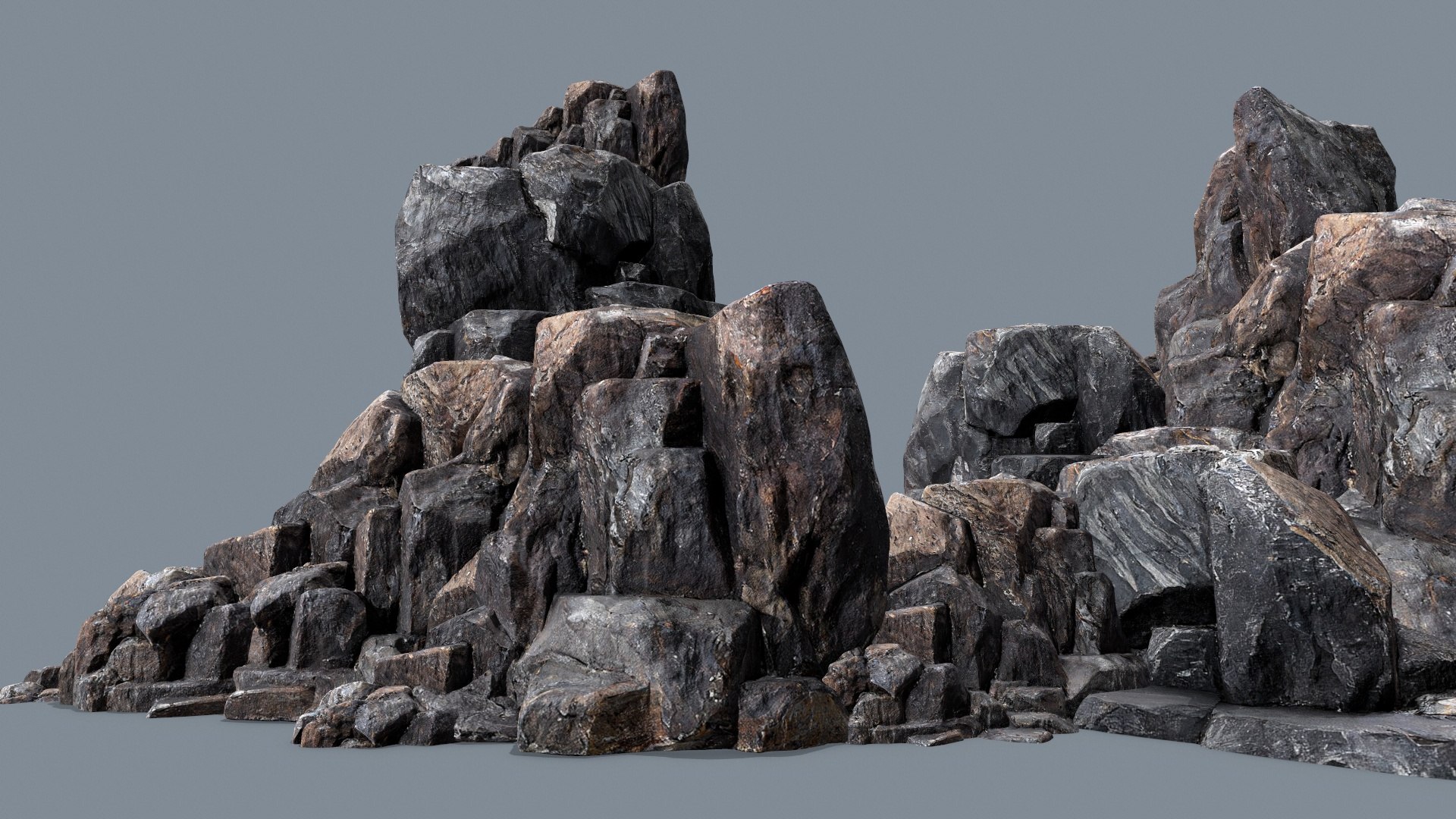 3D Volcanic Rocks Model - TurboSquid 2208478