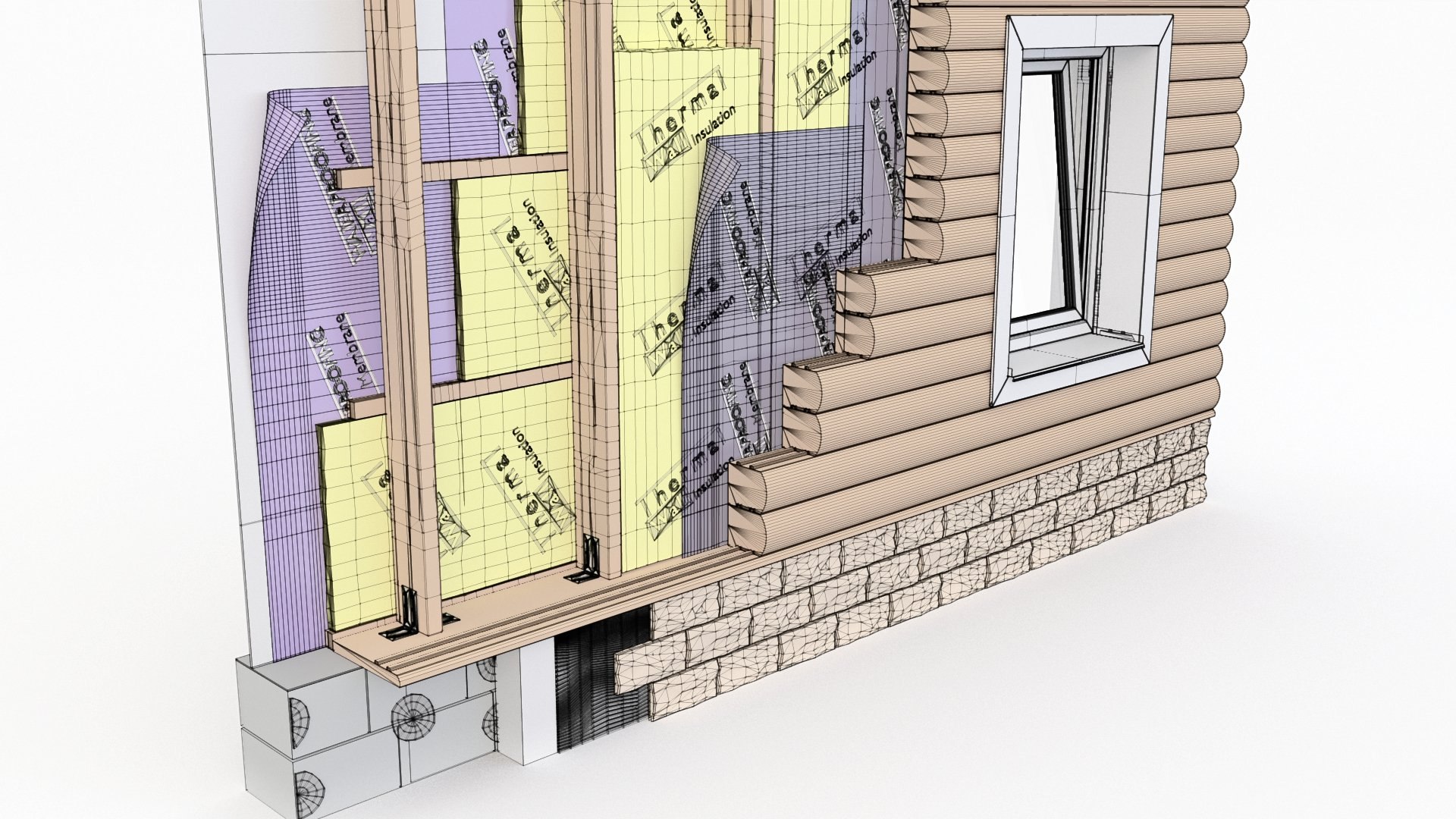 Facade Wall Panels 3D Model - TurboSquid 1529128