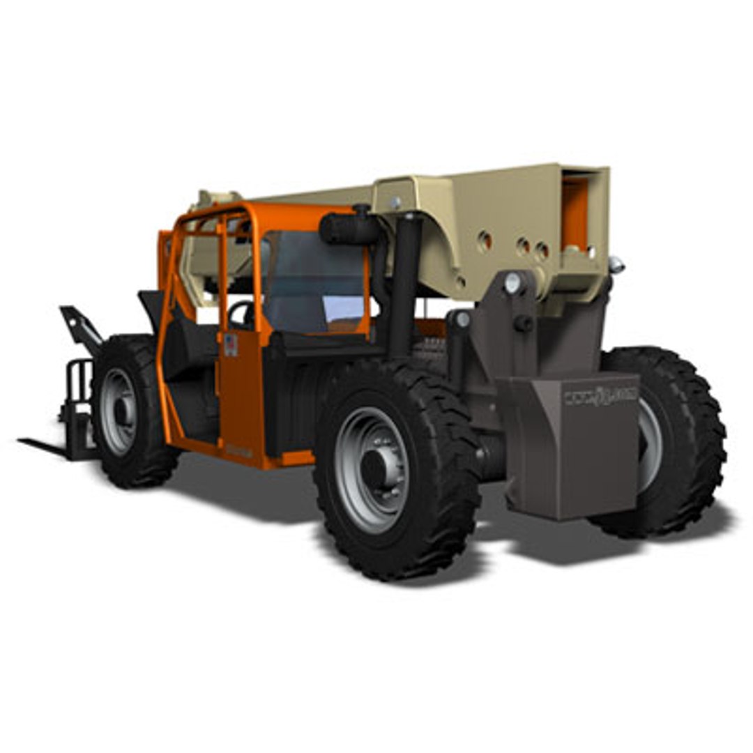 Jlg G12-55a Telehandler Construction 3d Model