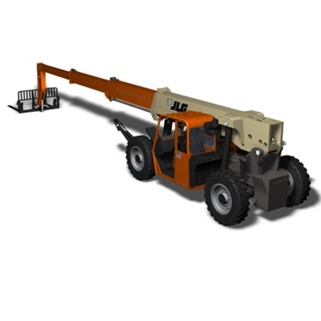 Jlg G12-55a Telehandler Construction 3d Model