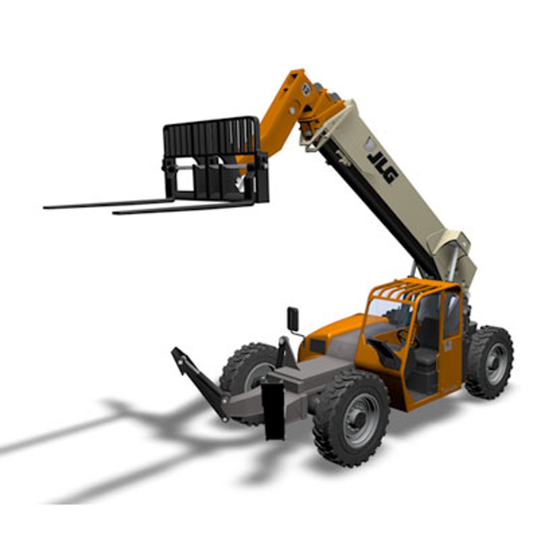 Jlg G12-55a Telehandler Construction 3d Model