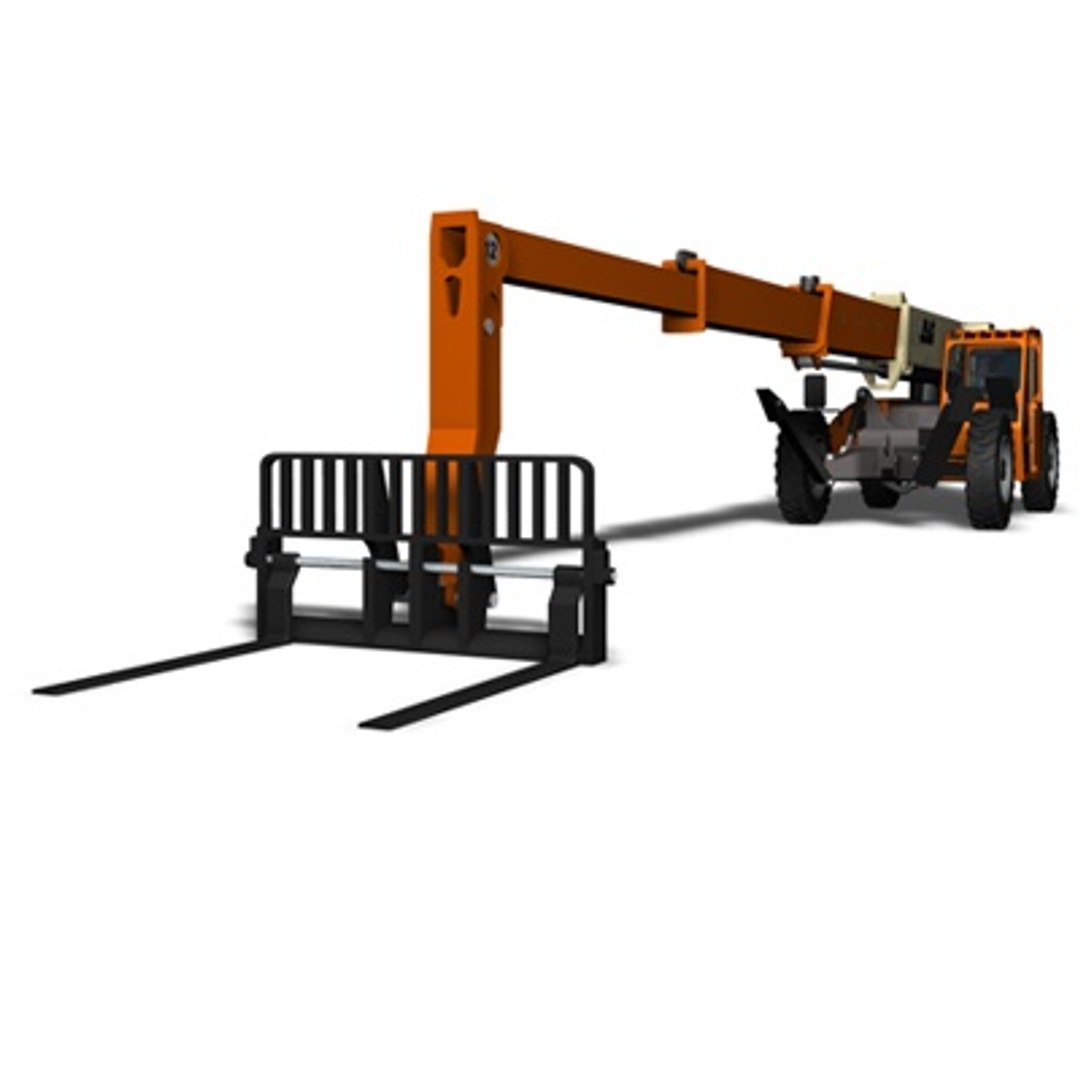 Jlg G12-55a Telehandler Construction 3d Model