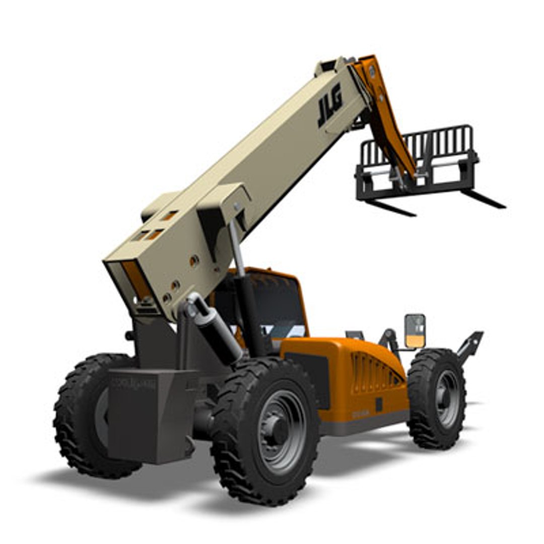 Jlg G12-55a Telehandler Construction 3d Model