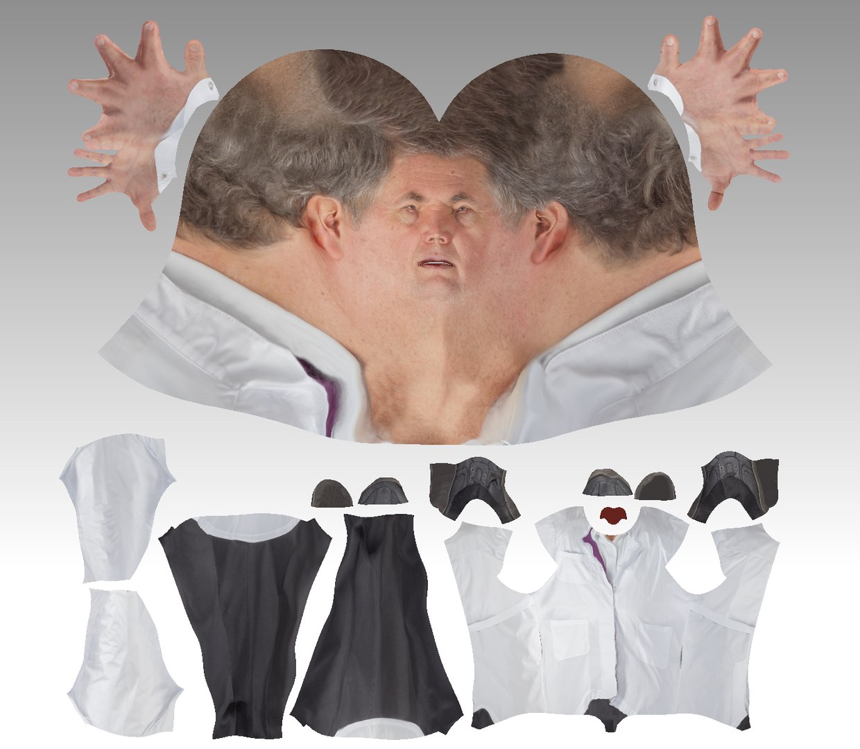 3D Animation Ready Man Uniform - TurboSquid 1586928