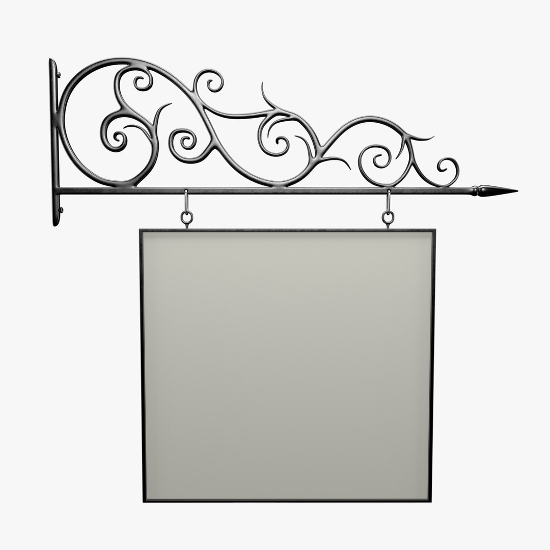 Sign Storefront Store 3D Model - TurboSquid 1240879