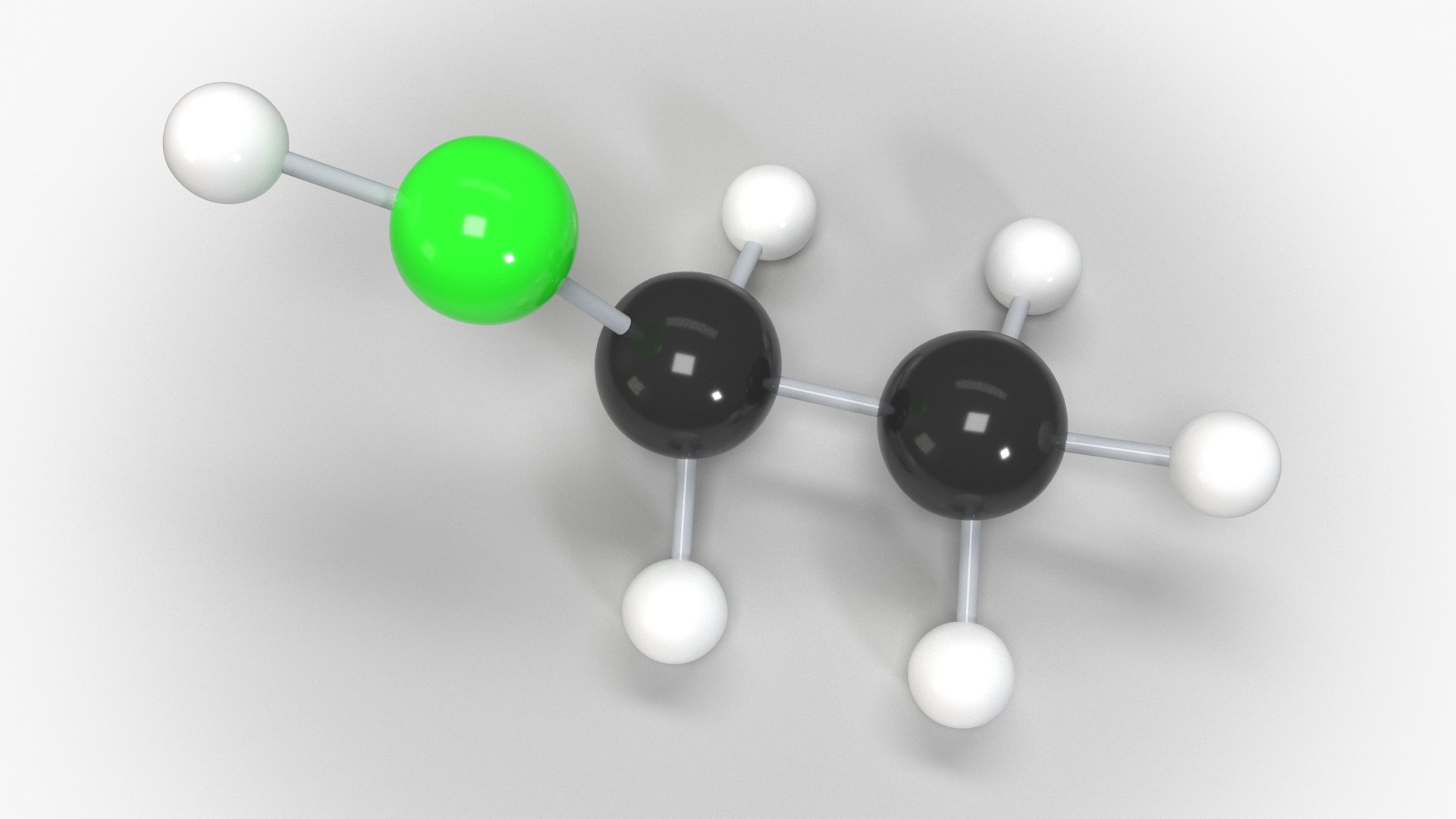 3D Model Ethanol Molecular Model - TurboSquid 1721766