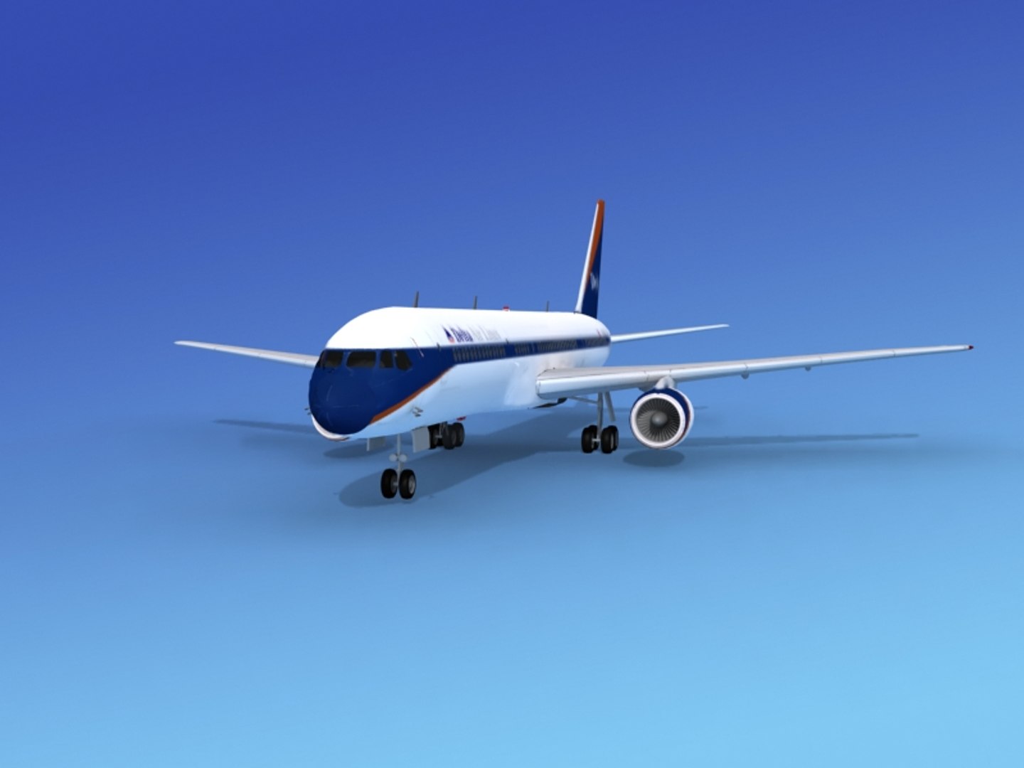 airline boeing 757 757-200 3d lwo