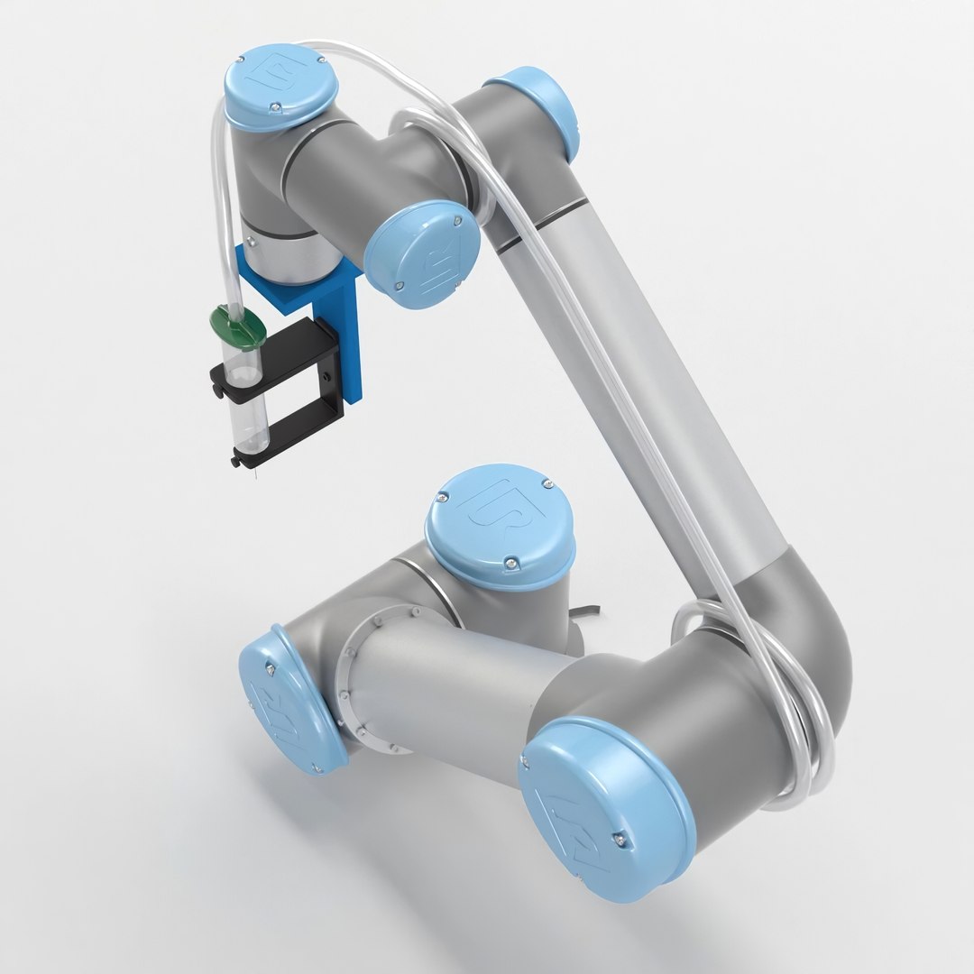 UR10 With Fancort Dispense Kit 3D - TurboSquid 2020831