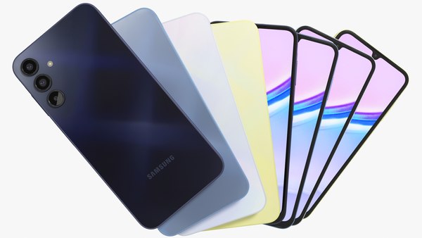 삼성 갤럭시 A15 4G 모든 색상 3D 모델 - TurboSquid 2184640