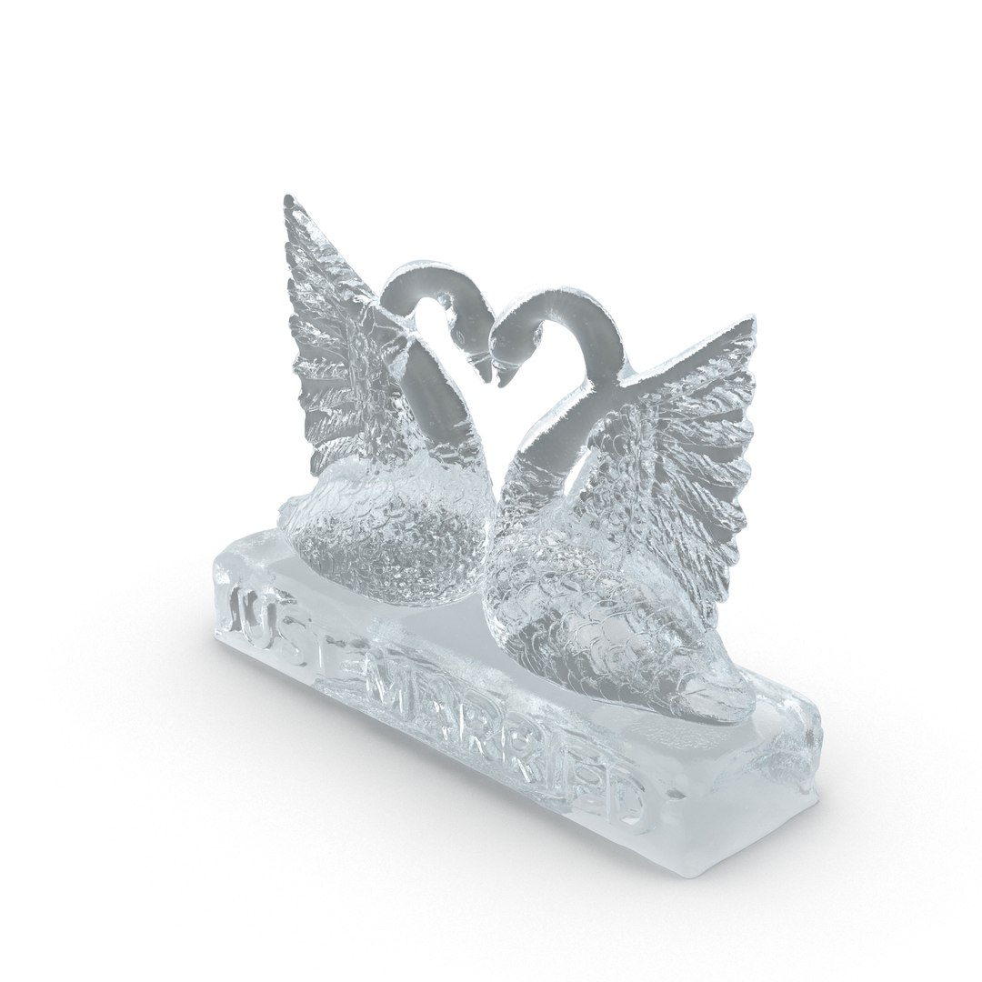 Ice Swan Model - TurboSquid 1227776