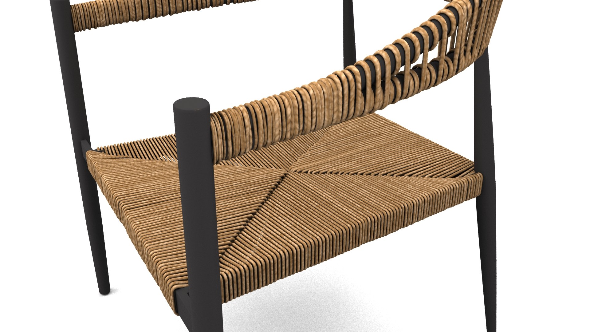 Weaved Chair Model - TurboSquid 2316502